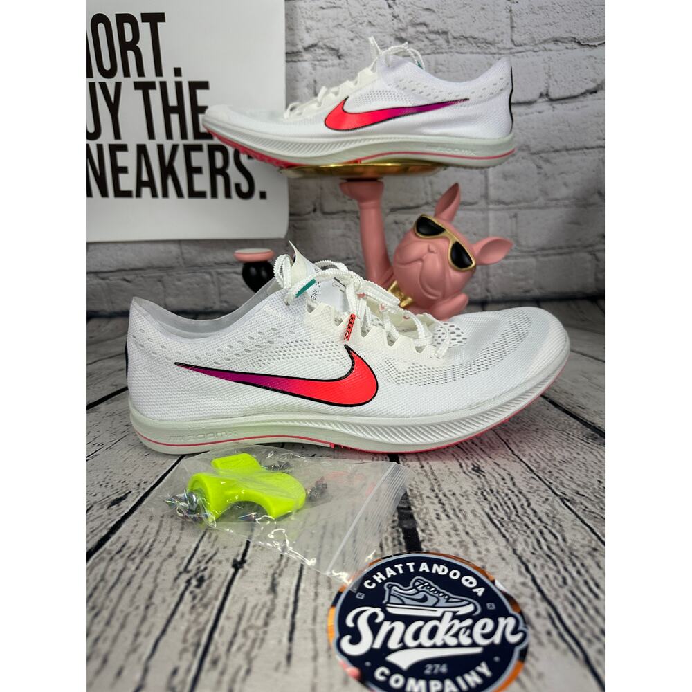 Nike Zoomx Dragonfly Track Spikes Cleats Mens 13 Whit… - Gem